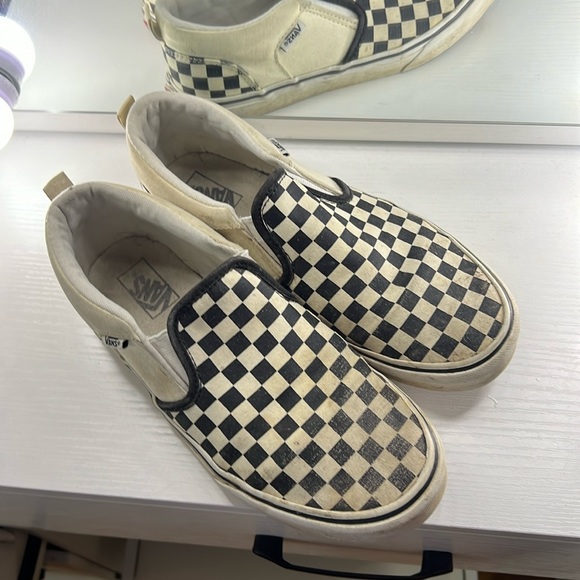 Vans | Shoes | Checker Print Vans | Poshmark